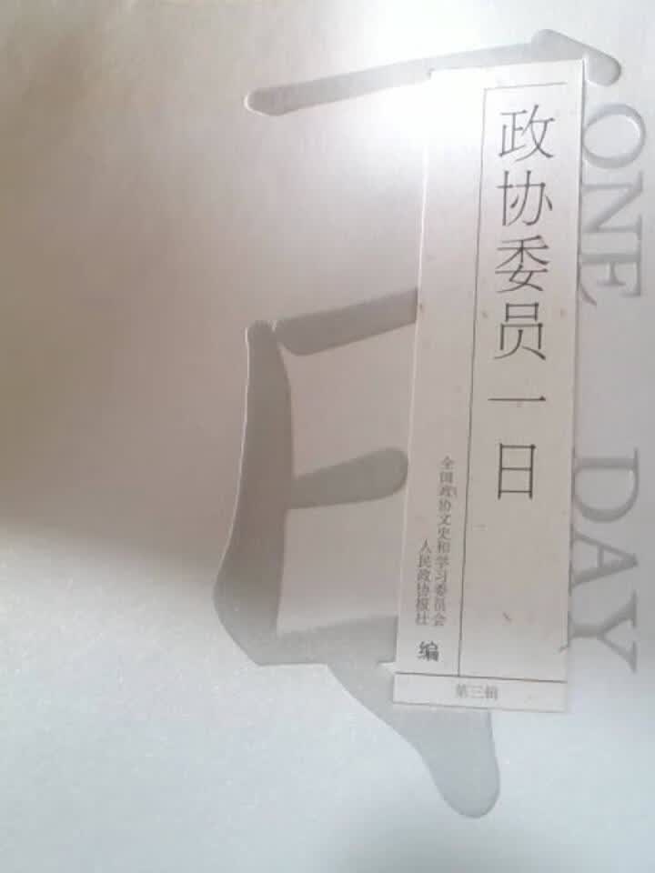 政协委员一日第三辑
