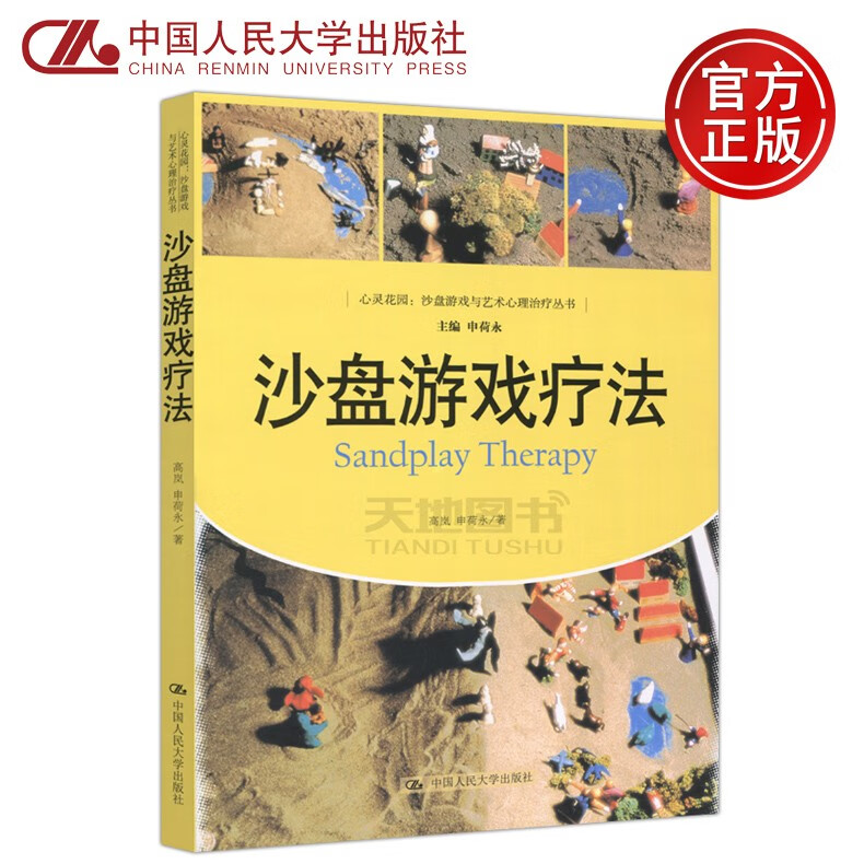现货 人大版 沙盘游戏疗法 申荷永 心灵花园 沙盘游戏与艺术心理治疗丛书 中国人民大学出版社