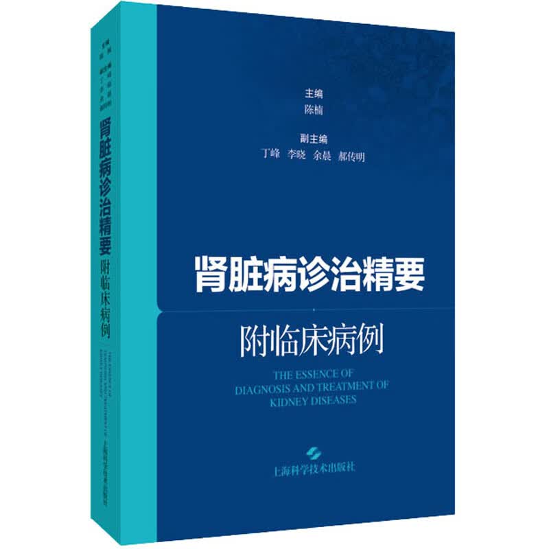 肾脏病诊治精要 附临床病例 陈楠 编 书籍