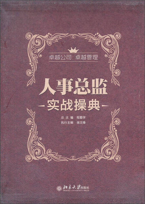 人事总监实战操典【好书】