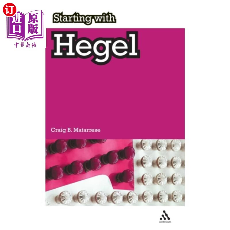 海外直订Starting with Hegel 从黑格尔开始