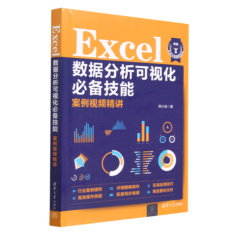 Excel数据分析可视化技能案例视频精讲