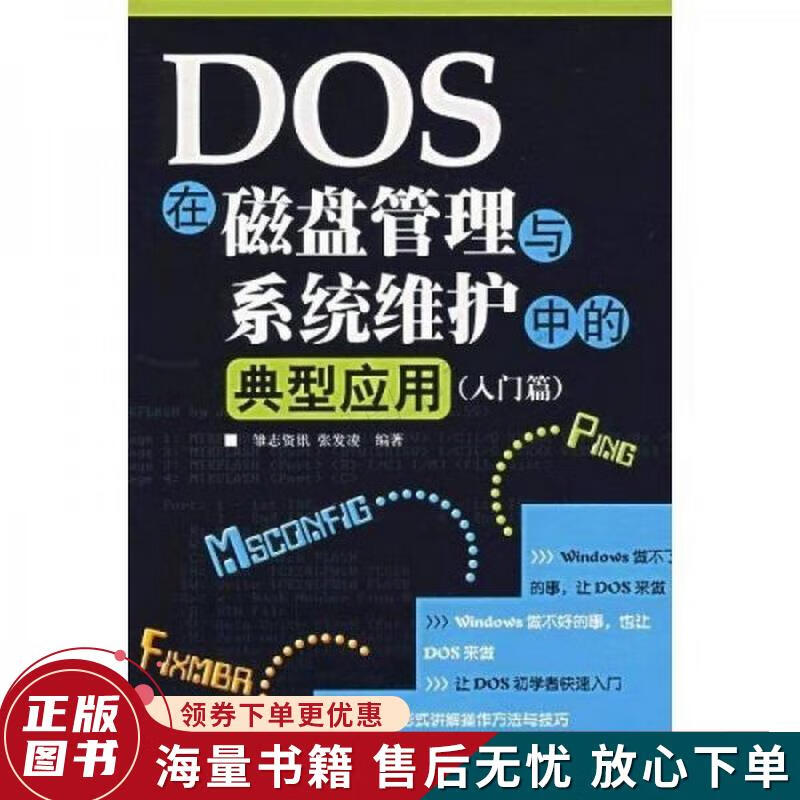 DOS在磁盘管理与系统维护中的典型应用入门篇