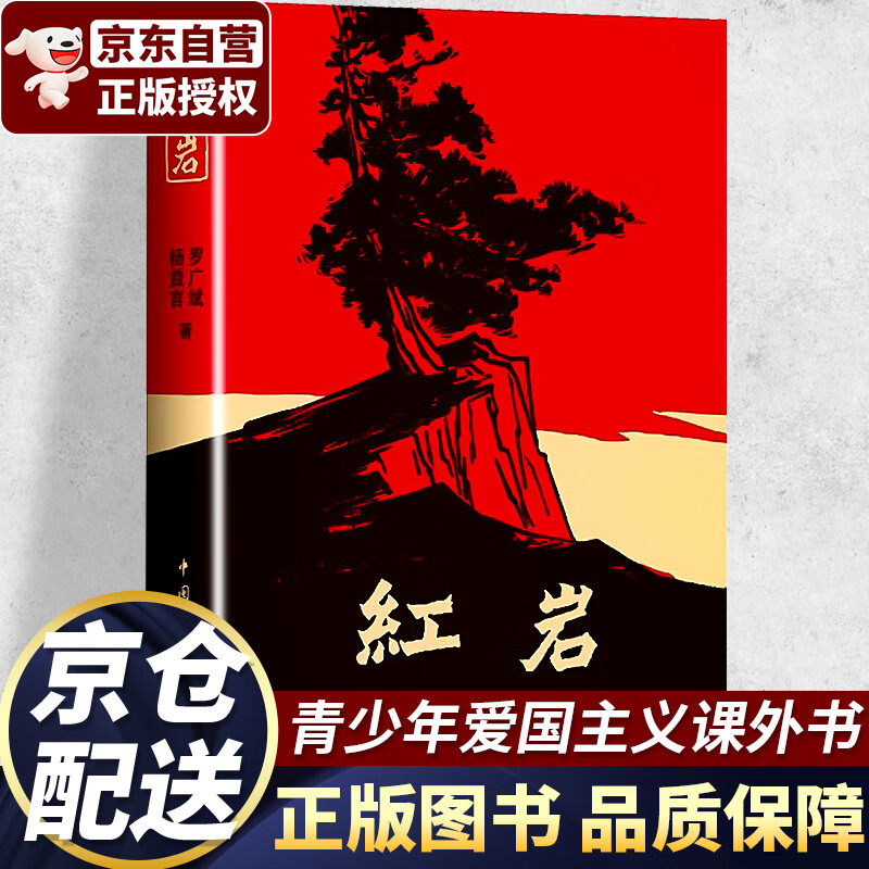 红岩初中版初中生版青少年中学生课外书籍文学小说书红岩书原版罗广斌杨益言原著中国青年出版社 红岩