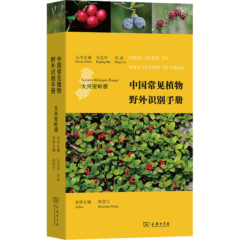 中国常见植物野外识别手册 大兴安岭册 图书