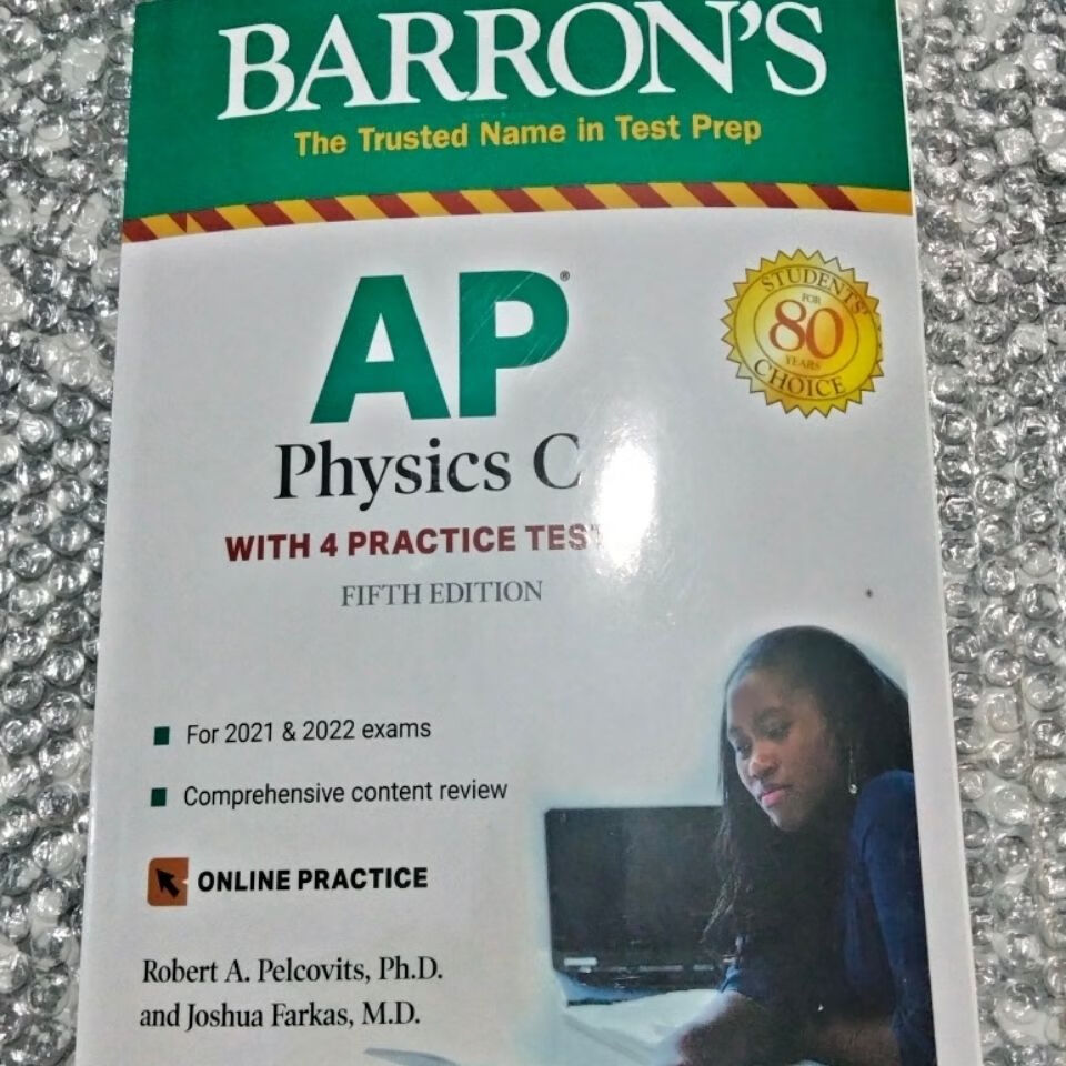 AP巴朗物理C 第5版 AP Physics C: With 4 Practice Tests