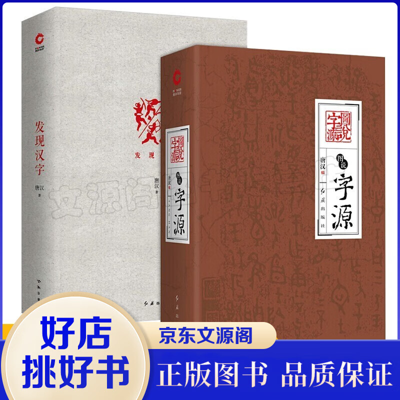 图说字源+发现汉字 唐汉著【精装2册】 中国人不可不知的汉字密码 写给每个中国人的汉字美学汉字文化书 图说字源+发现汉字