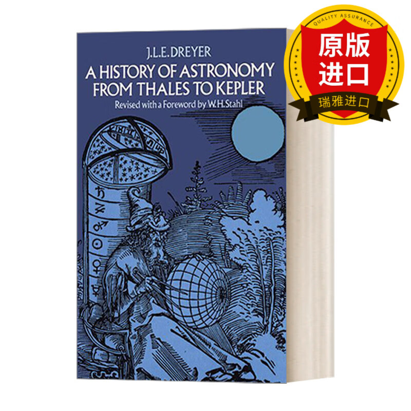 英文原版 A History of Astronomy from Thales to Kepler 从泰勒斯到开普勒的天文学史 英文版 进口英语原版书籍