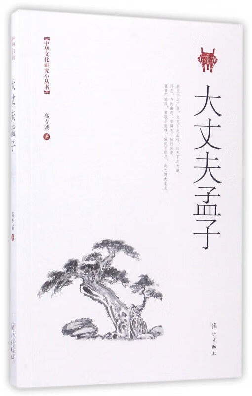 大丈夫孟子/中华文化研究小丛书高专诚9787540780715与通信/广播漓江