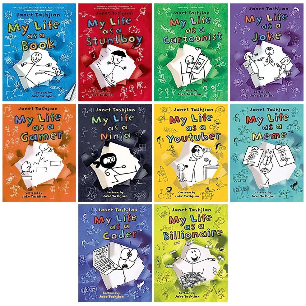 The My Life系列10册 My Life as a Book 现货纸质书 通用