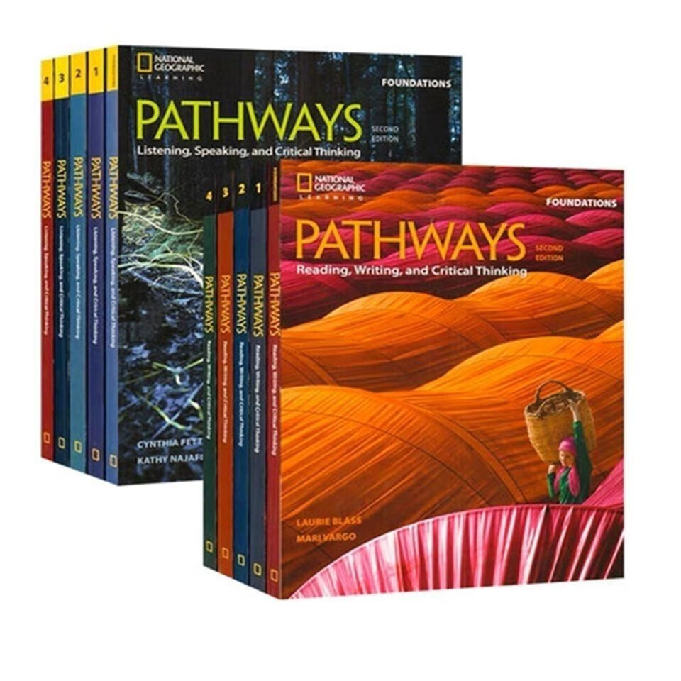 国家 Pathways 第二版 F/1/2/3/4 学生书全套10册 听说+读写10册