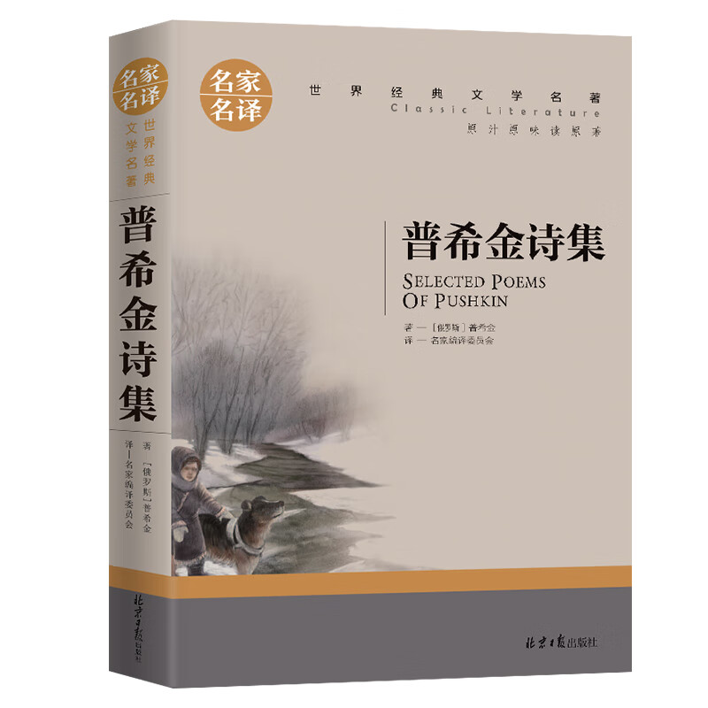 现代诗歌精选全套4册 繁星春水冰心艾青诗选泰戈尔诗选徐志摩原著诗全集四年级阅读课外书老师小学生现代 普希金诗集