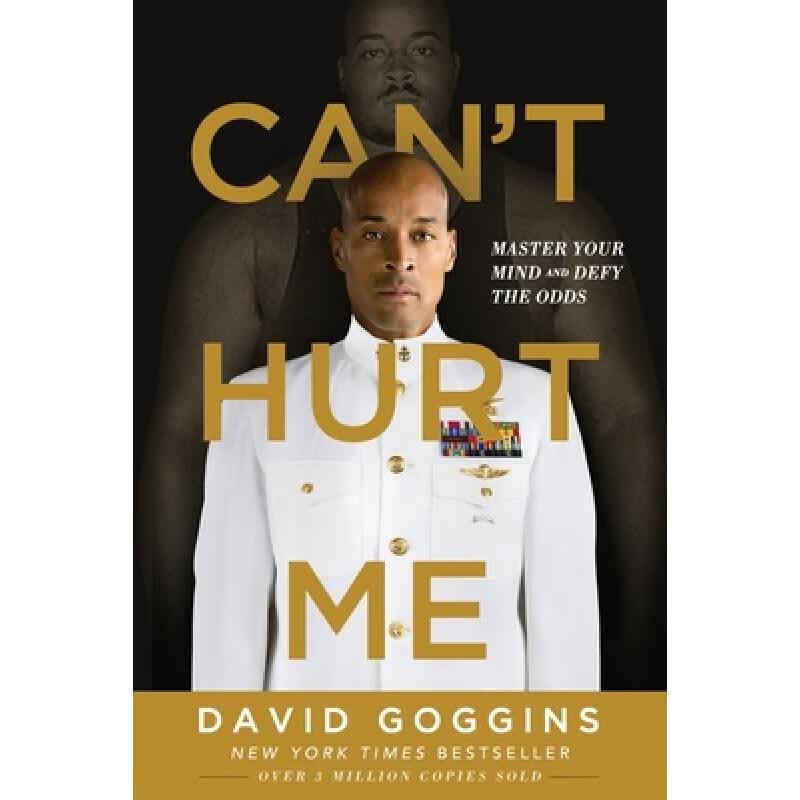 现货 我，刀枪不入 Can't Hurt Me: Master Your Mind and D...