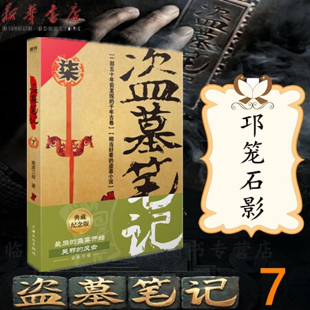 无赠品 盗墓笔记全套9册小说书籍 南派三叔七星鲁王宫秦岭神树云顶天宫蛇沼鬼城谜海归巢阴山古楼邛笼石影重启九门悬疑惊悚恐怖图书 盗墓笔记7