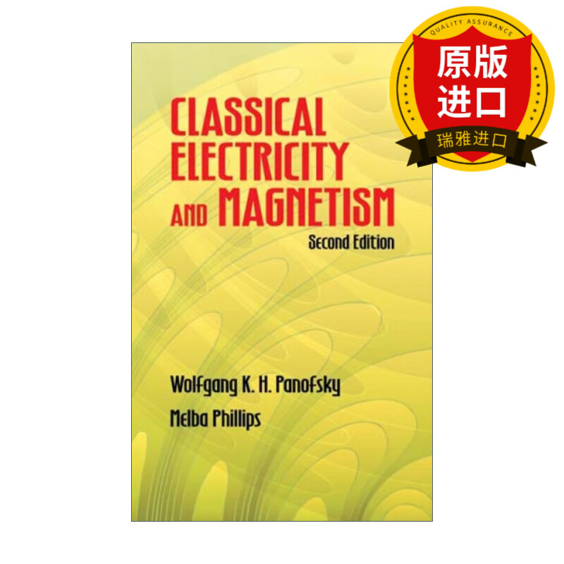英文原版 Classical Electricity and Magnetism 经典电学和磁学 第二版 英文版 进口英语原版书籍