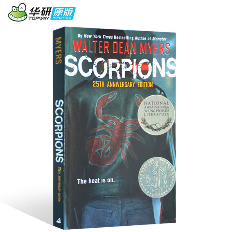 【瑕疵书】蝎子 英文原版 Scorpions 纽伯瑞儿童文学银奖 英文版