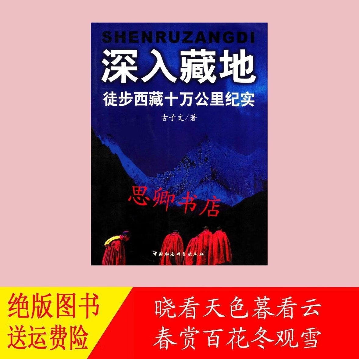 深入藏地 徒步西藏十万公里 古子文 著 中国社