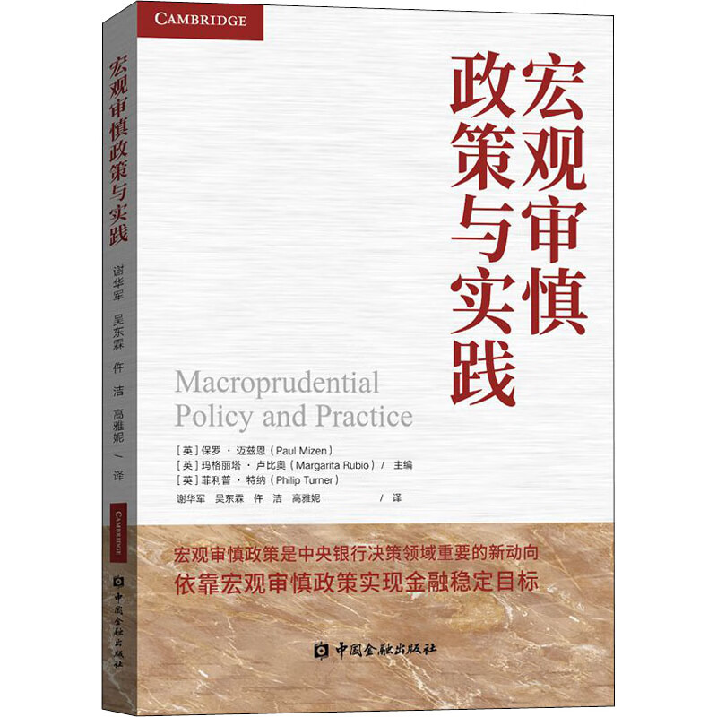 宏观审慎政策与实践 图书