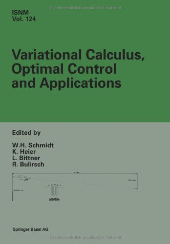 Variational Calculus, Optimal Control and Applications