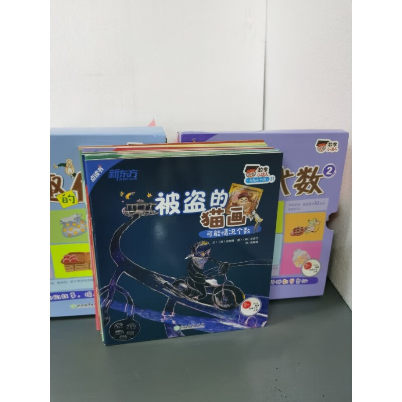 有趣的代数2 共10册 带音频  被盗的猫画 可能情况个数