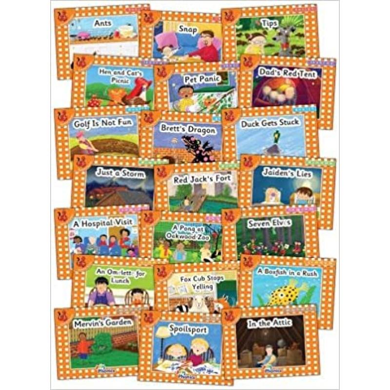 Jolly Phonics Orange Level Readers Complete ...