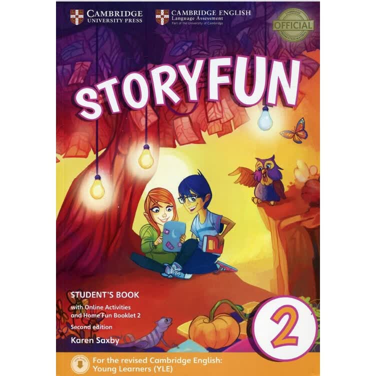 剑桥少儿英语YLE教材Storyfun1/2/3/4/5/6 课本+练习册送音频视频 storyfun2+home 2