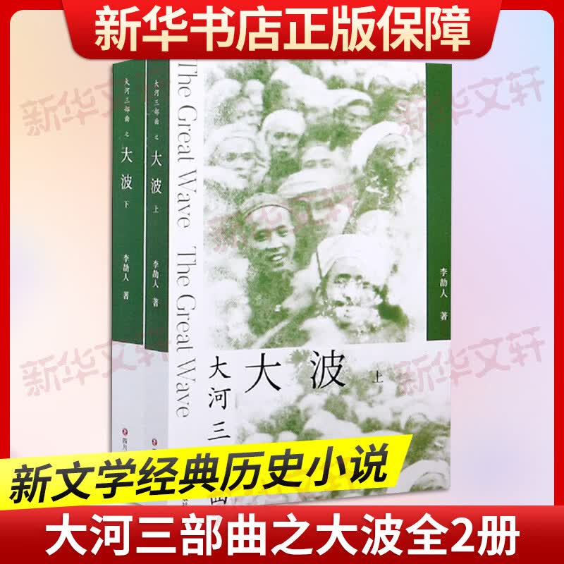 大波(全2册) 李劼人  书籍