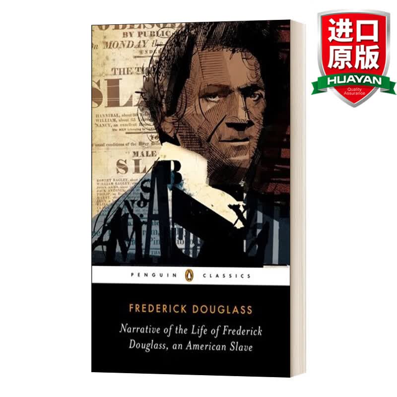 Narrative of Frederick Douglass 英文原版 弗雷德里克·道格拉斯自传 企鹅黑经典 Penguin Classics 英文版进口书