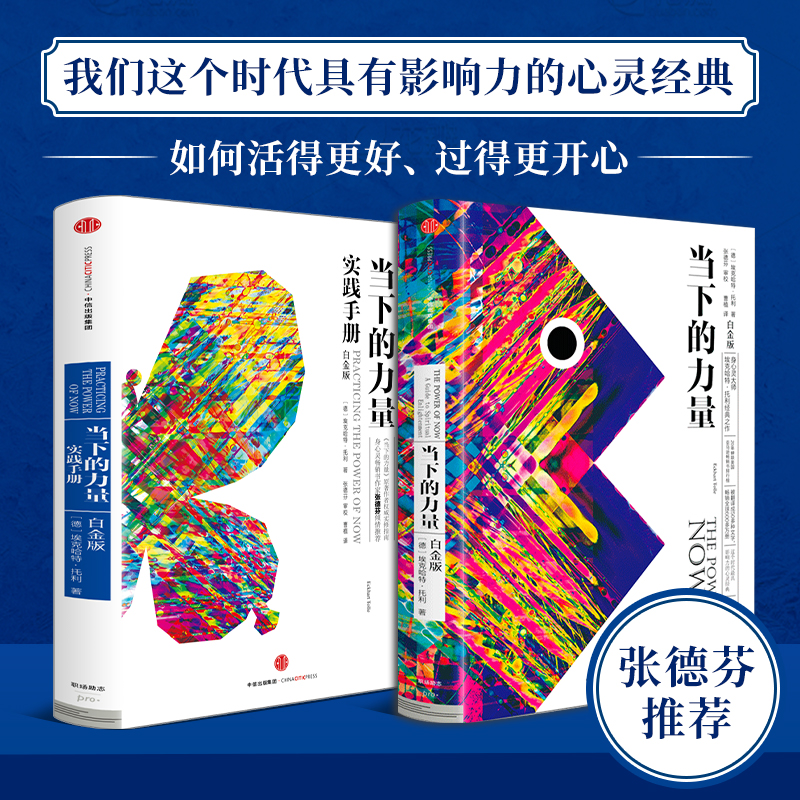 当下的力量+当下的力量实践手册2册 图书