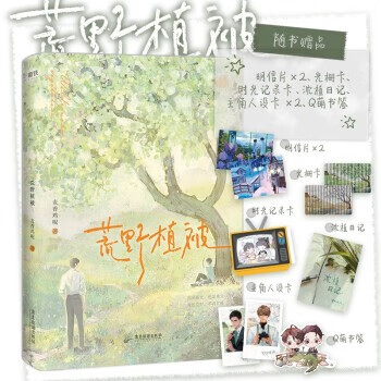 荒野植被 随书附赠明信片*2+光栅卡+书签+人设卡+记录卡+沈值日记 人气作家麦香鸡呢著作 青春文学 青春校园 书籍
