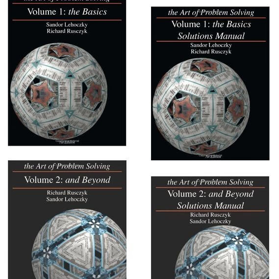 The Art of Problem Solving Vol. 1 / 2 The Basics And Beyond 卷1两册