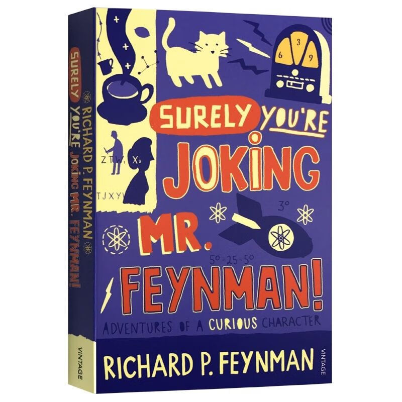英文纸质 人物 Surely You're Joking Mr Feynman 别逗了费曼