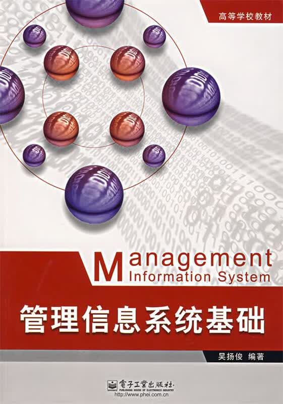 管理信息系统基础 吴扬俊编著