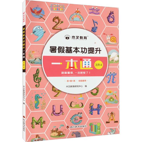 暑假基本功提升一本通 3升4