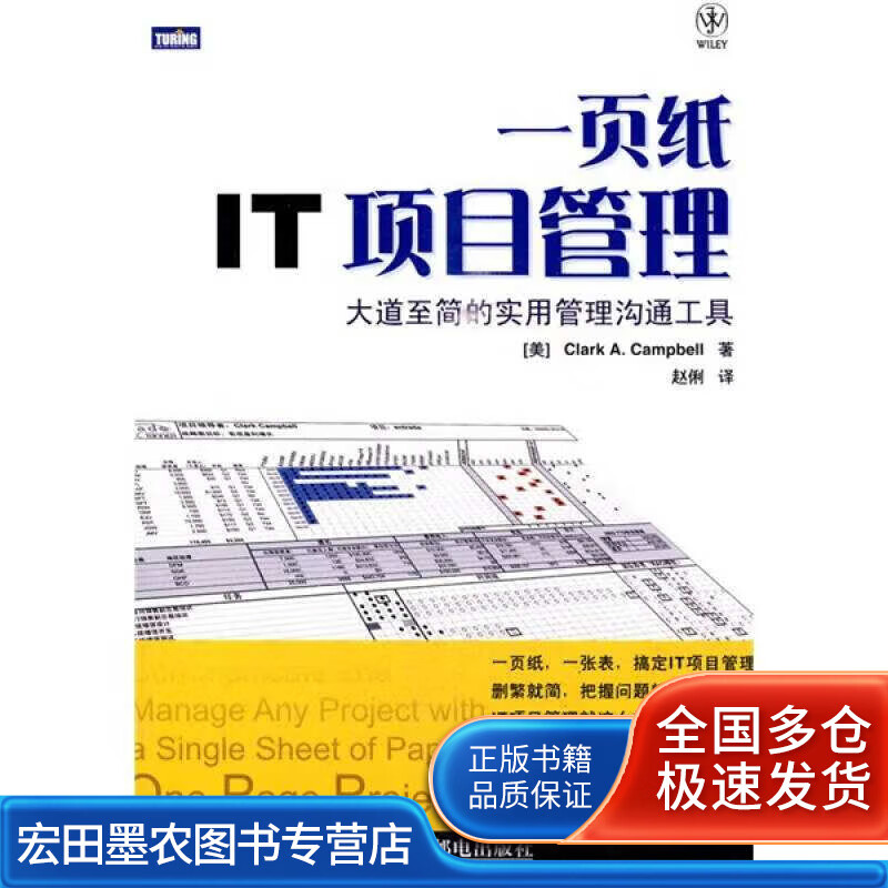 一页纸IT项目管理【好书】