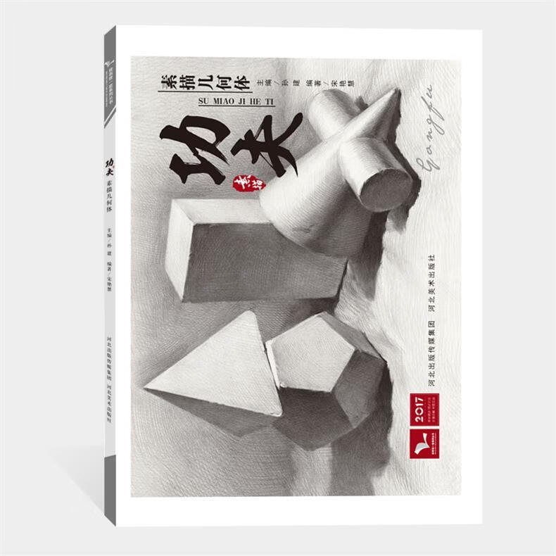 【量大从优】功夫素描几何体年适用我有我一套宋艳慧石膏静物铅笔素描技法入门教学单体结构艺术绘画