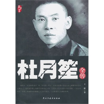杜月笙全传 王辉【书】