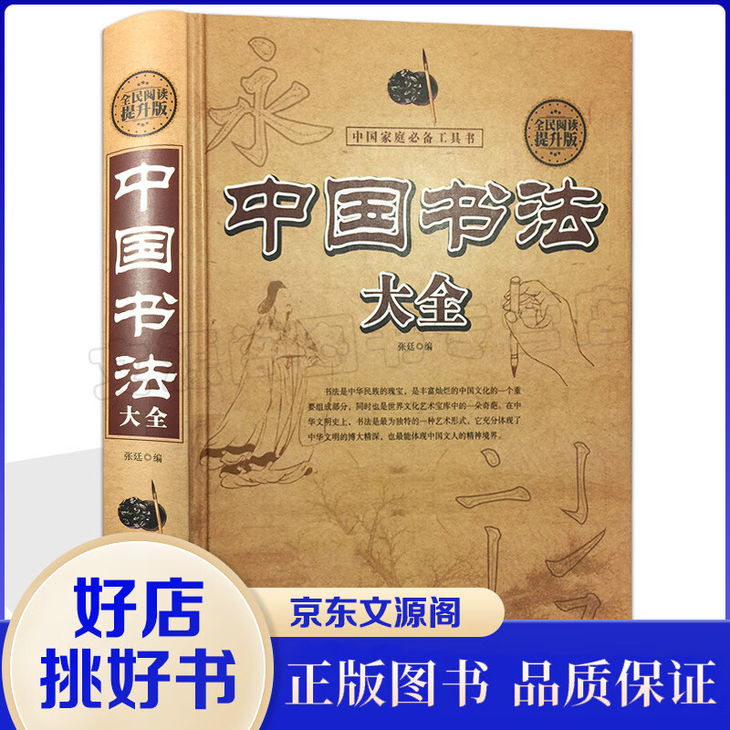 中国书法大全（精装）初学者学习练习毛笔书法基础教程教学书籍成人字体练字书法教材国学经典历代名家书法