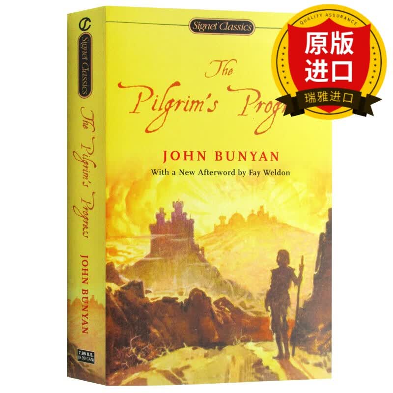 英文原版 天路历程  The Pilgrim&rsquo;s Progress 英文版 经典名著 John Bunyan 进口英语书籍