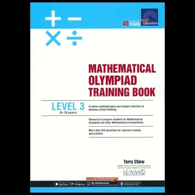 SAP Mathematical Olympiad Training Book Level 1-6阶奥林匹克 3