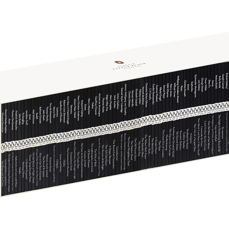 英文原版 经典名著 企鹅 小黑书 套装 Little Black Classics Box Set