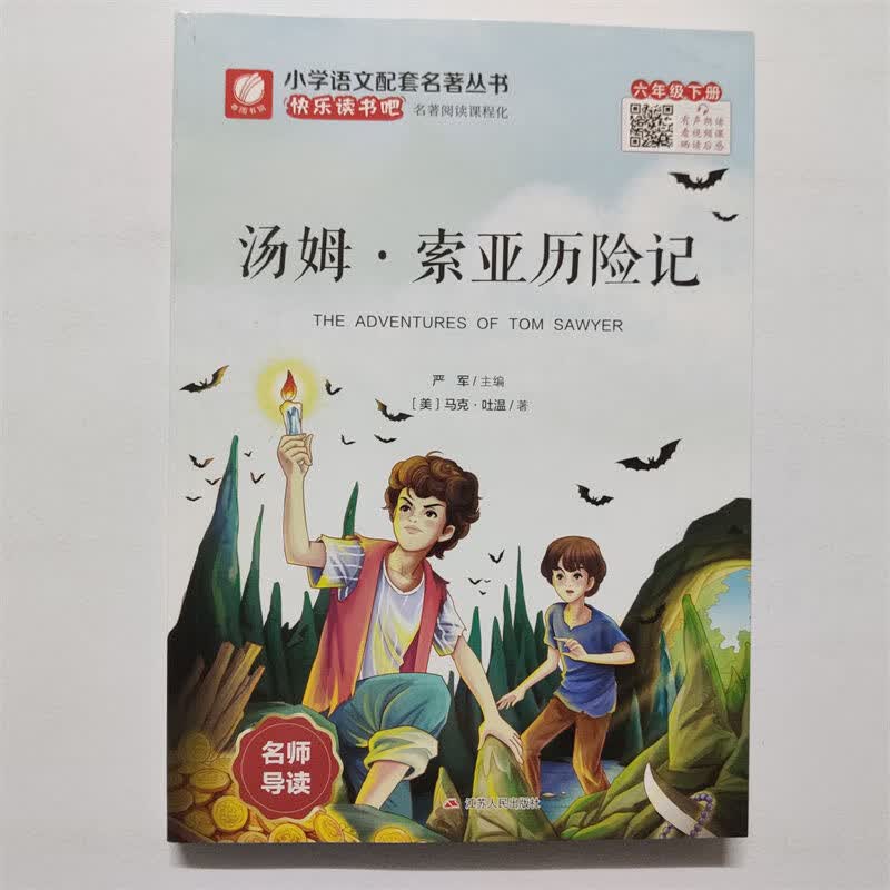小学语文配套名著丛书一二三四五六年级下册 春雨 汤姆索亚历险记