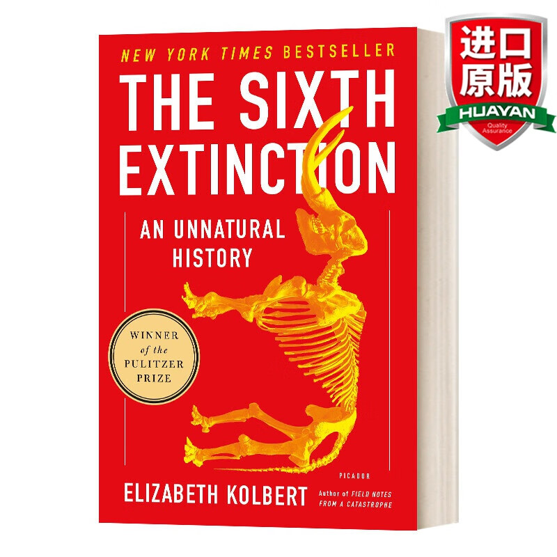 The Sixth Extinction 英文原版 大灭绝时代 普利策奖 英文版 进口英语原版书籍
