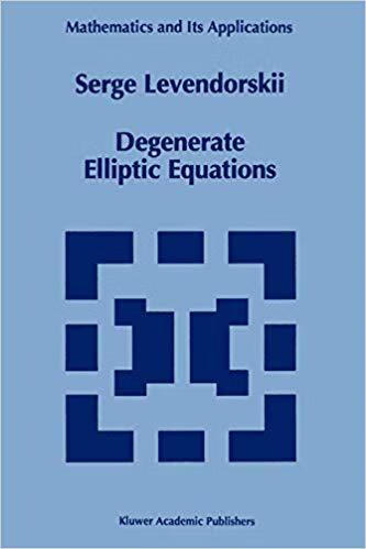 Degenerate Elliptic Equations