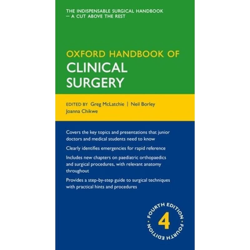 Oxford Handbook of Clinical Surgery (Oxford ...