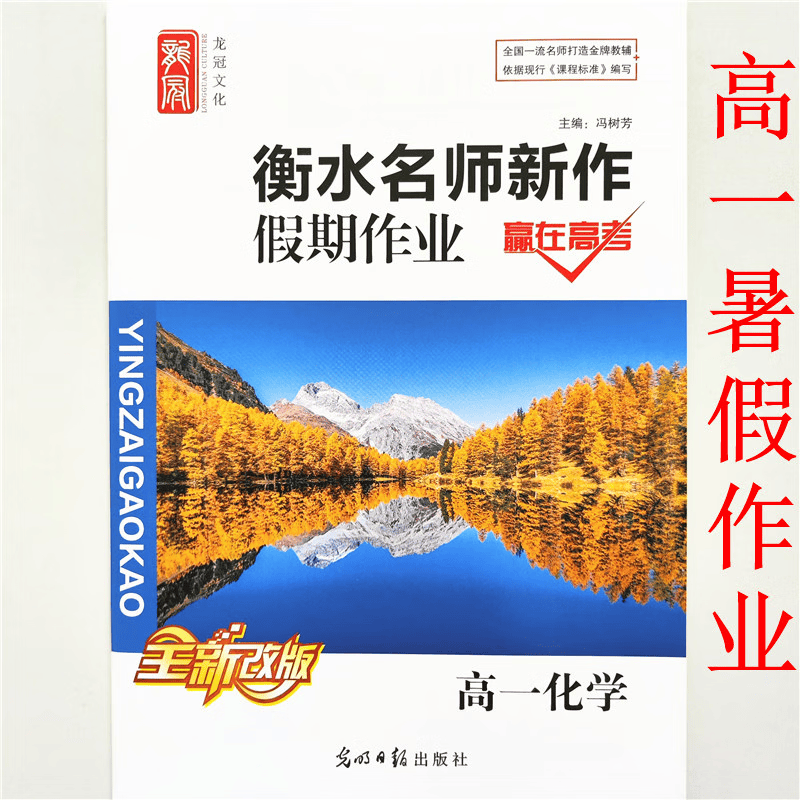 2023新版 衡水名师新作 赢在 暑假假期作业 化学 人教版