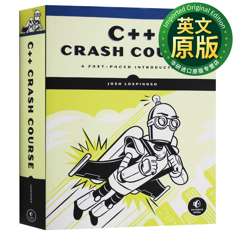 C++编程:从入门到实践 英文原版 C++ Crash Course: A Fast-Paced 英文版