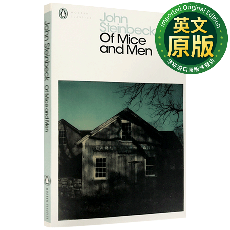 预售 人鼠之间 英文原版 Of Mice and Men Steinbeck, John