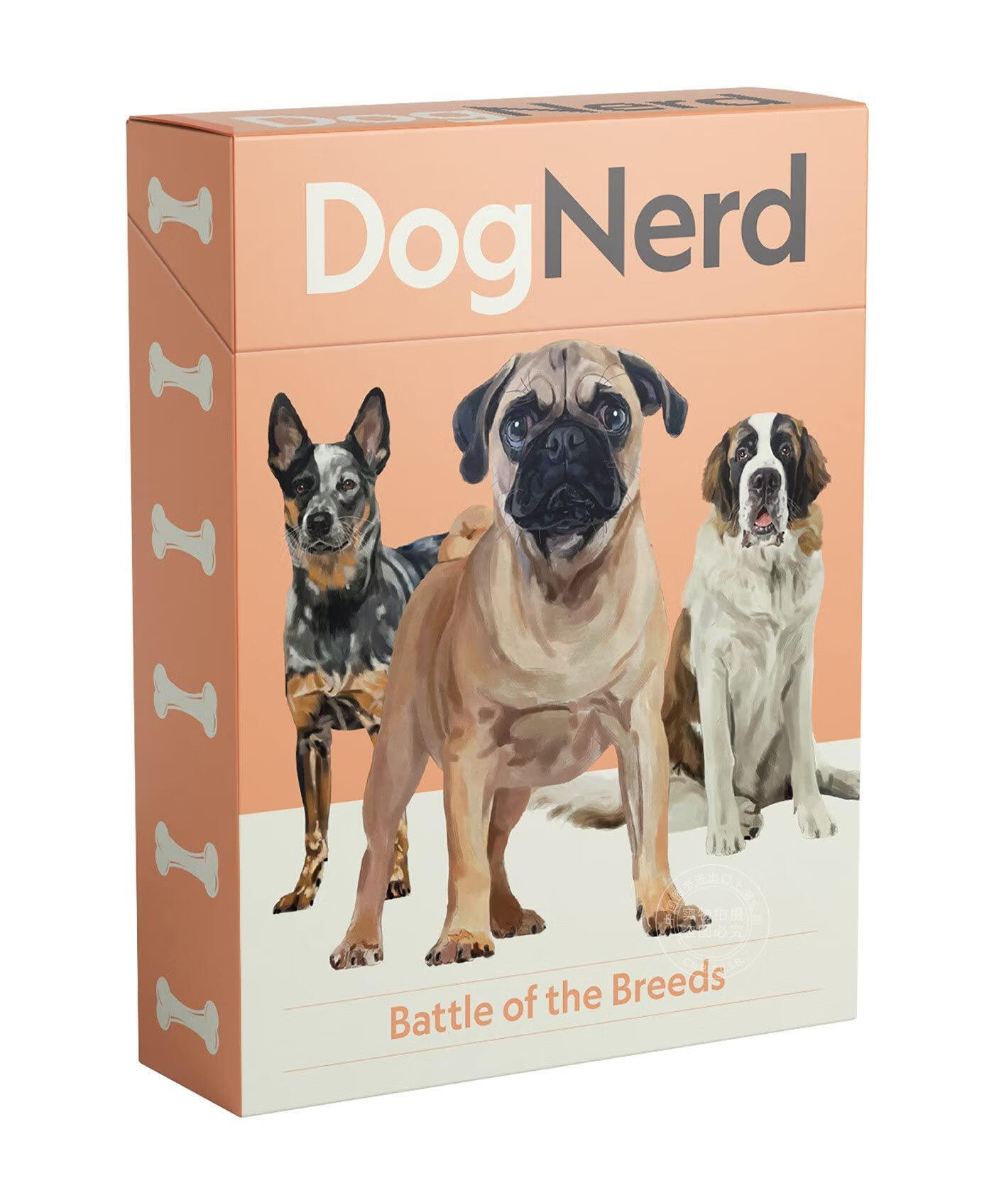 现货 狗宅：品种之战 桌游 英文原版 Dog Nerd : Battle of the breeds