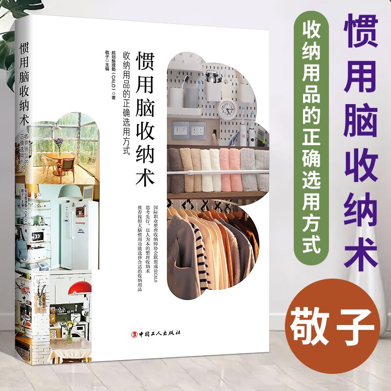 惯用脑收纳术：收纳用品的正确选用方式 敬子 书籍整理市手记职业整理收纳师协会规划整理塾（CALO） 生活规划整理断舍离房间衣物收纳